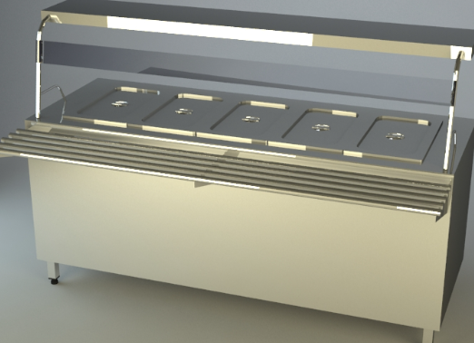 Versatile Serving Counters for Efficient Food Presentation & Service